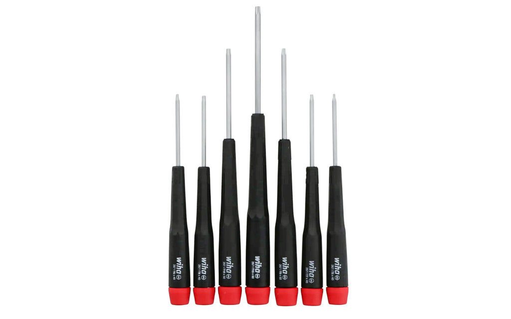 Wiha 7-Piece Precision Torx Screwdriver Set