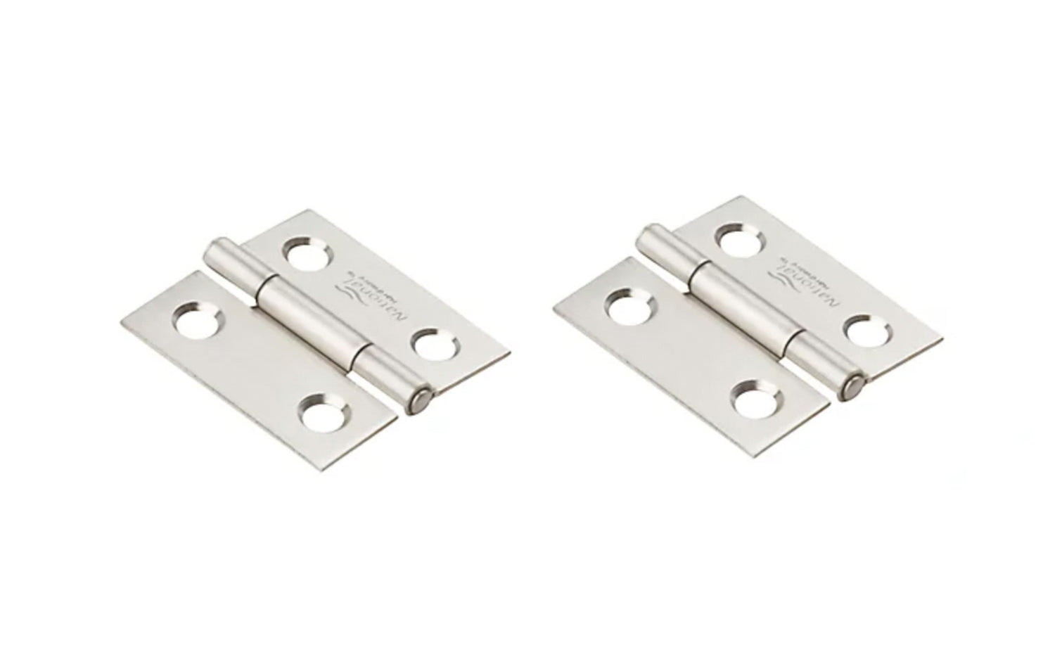 1-1/2" Stainless Narrow Hinges - 2 Pack – Hardwick & Sons