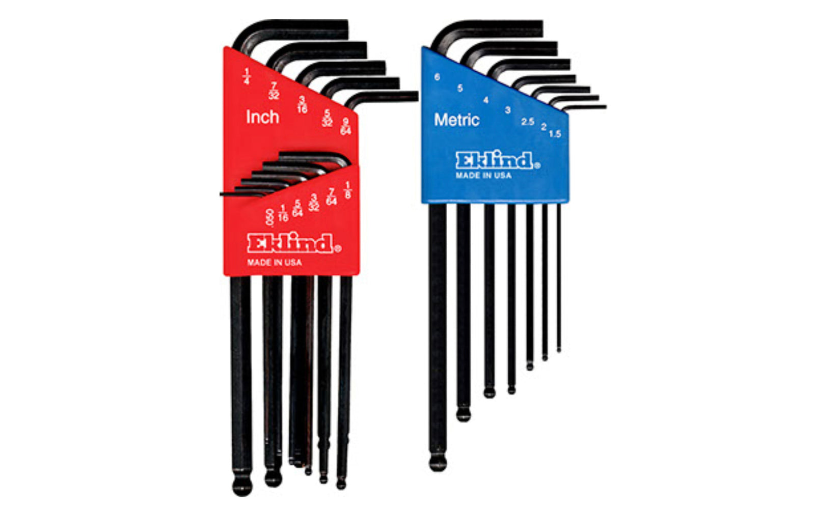 Eklind Ball Hex-L Wrench Key Sets - SAE & Metric – Hardwick & Sons