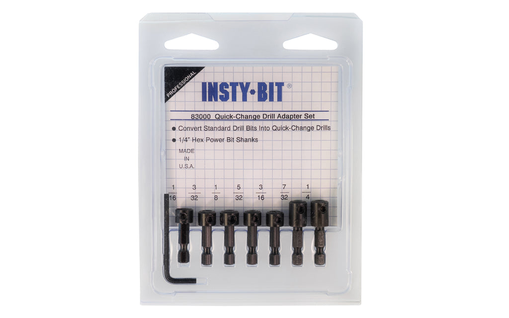 Insty-Bit Quick-Change Drill Adapter Set