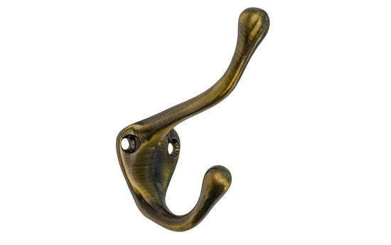 Ives Classic Solid Brass Double Hook – Hardwick & Sons