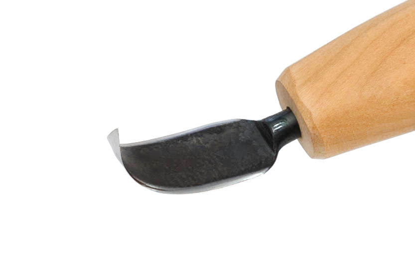 North Bay Forge Double-Edge General Bent Carving Knife ~ BN-G