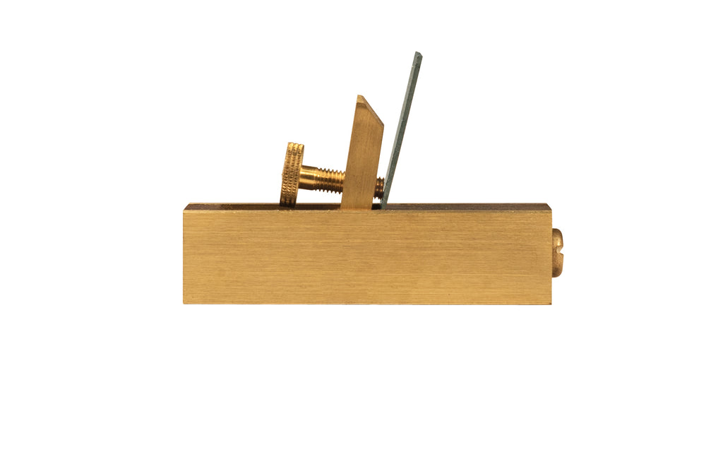Crown Tools Brass Miniature 3" Scraper Plane