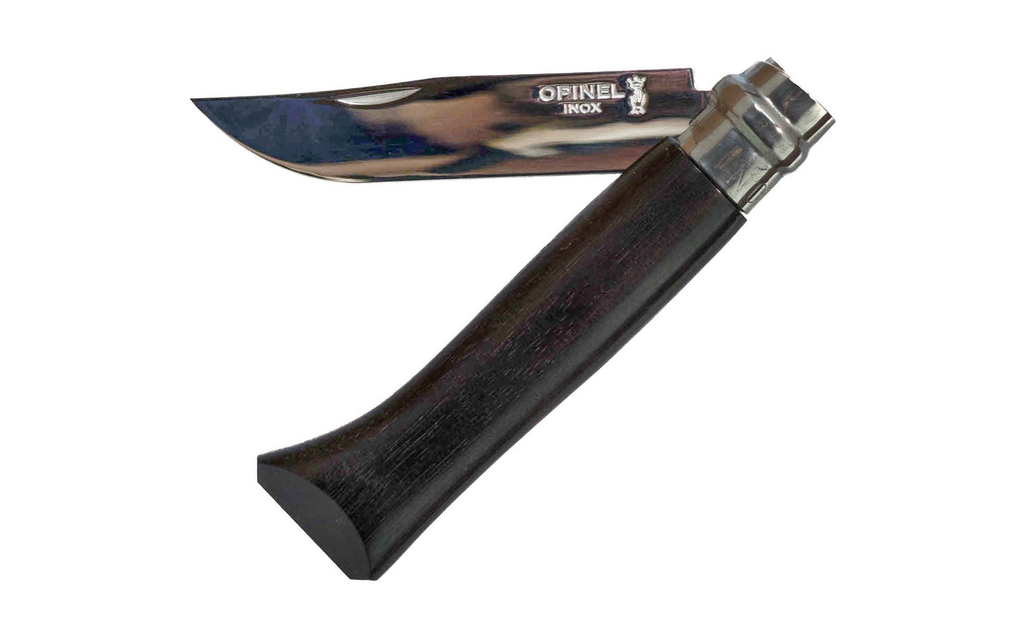 Opinel Stainless Steel Knife ~ Ebony Handle – Hardwick & Sons