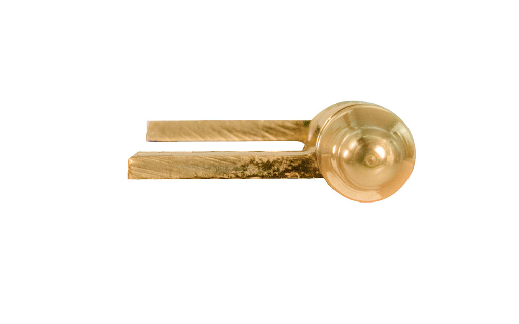 Solid Brass "Flag" Hinges with Steeple Tips