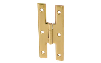 Solid Brass Cabinet Hinge "Colonial Revival" Style ~ Flush Mount ...