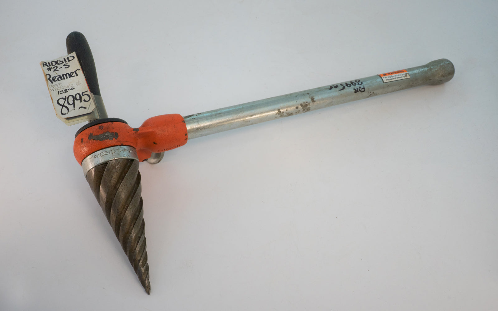 Rigid No. 2-S Spiral Pipe Reamer – Hardwick & Sons