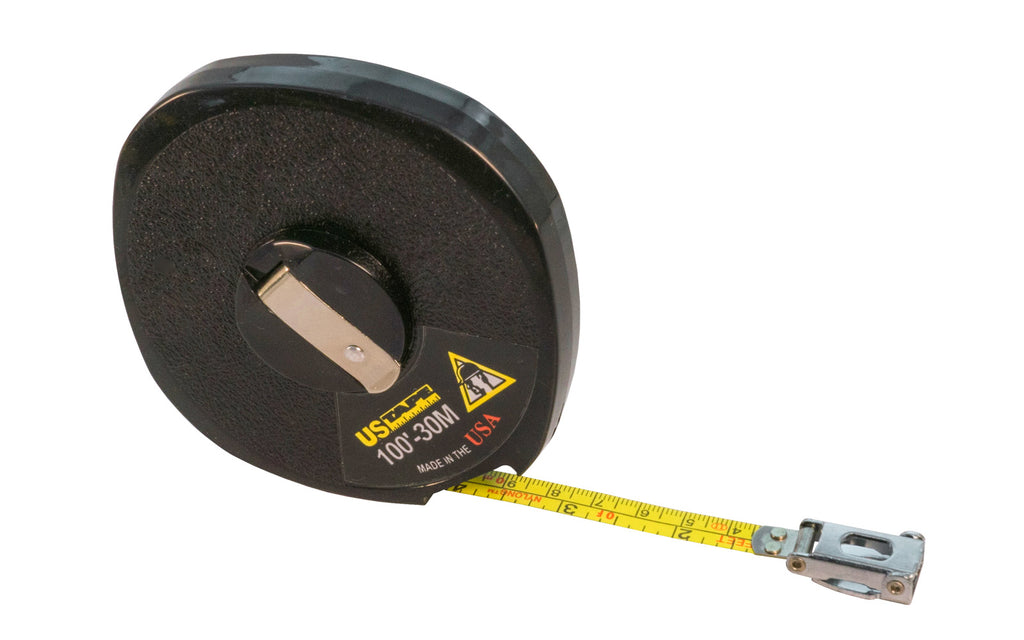 3/8" x 100'/30m U.S. Tape Contractor Series Tape Measure