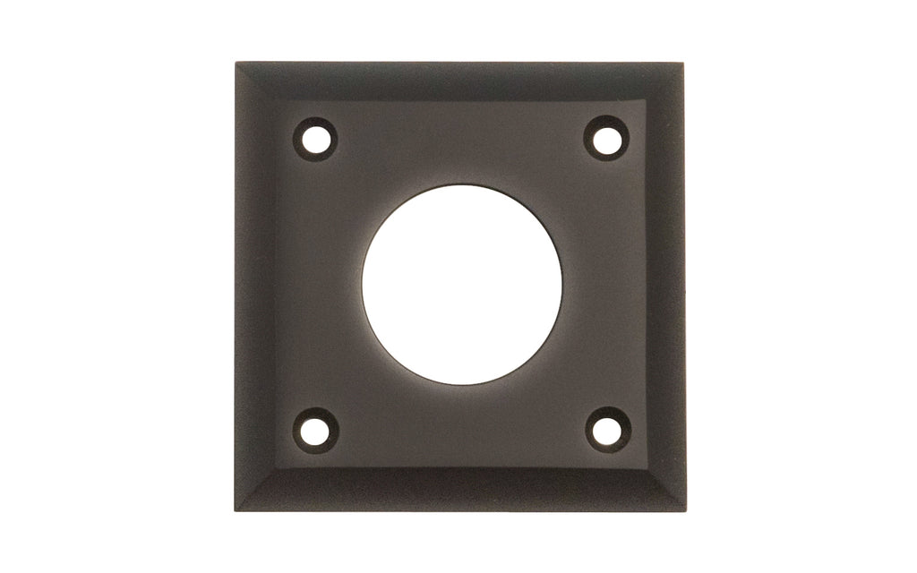 Solid Brass Square Cylinder Collar for Doors