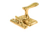 Casement Window Latch in Solid Brass ~ Large Size – Hardwick & Sons