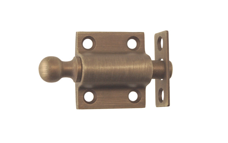 Solid Brass Sash Spring-Loaded Bolt
