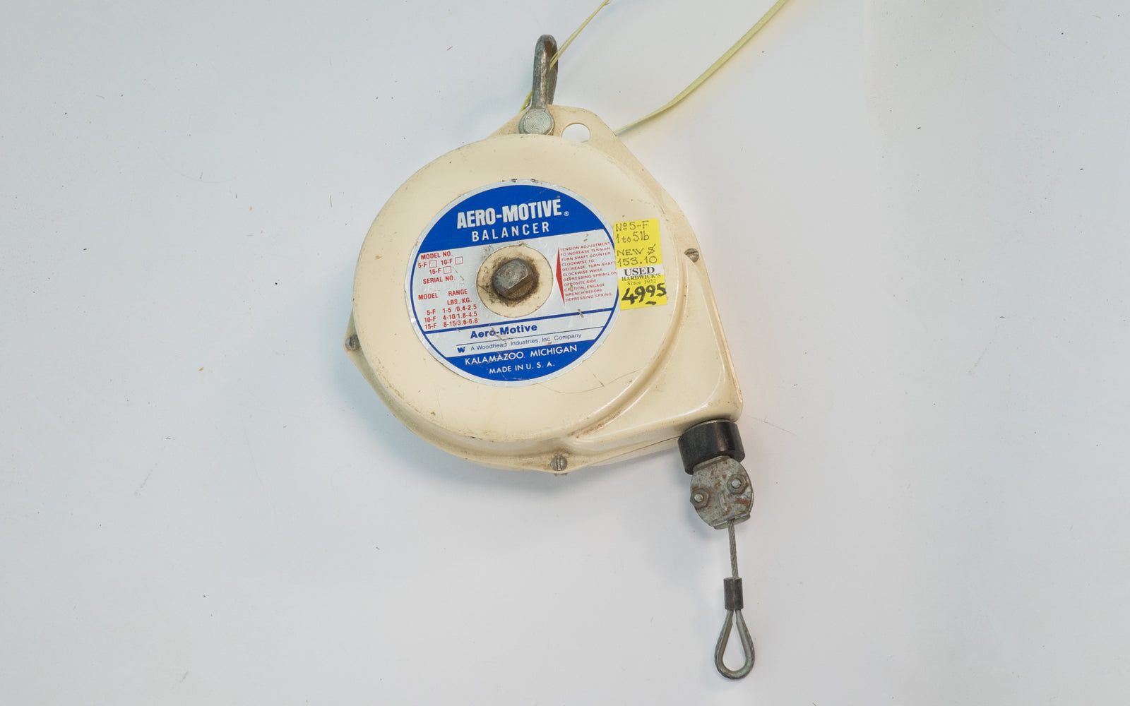 Aero-Motive Balancer - No. 5-F - 1 to 5 lb.