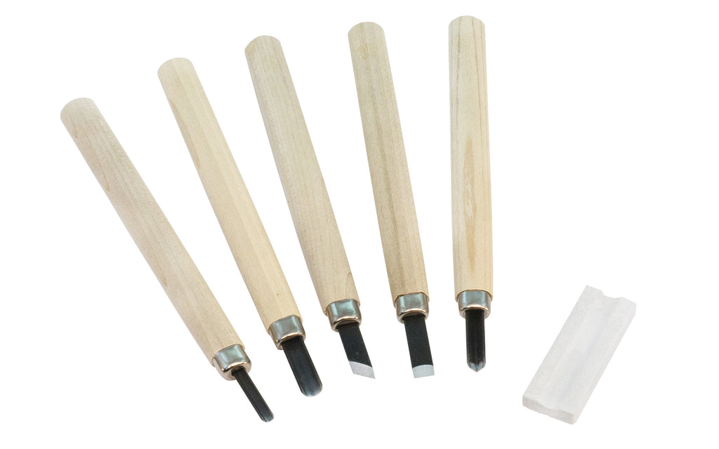 Japanese Asahi 5-Piece Mini Carving Set