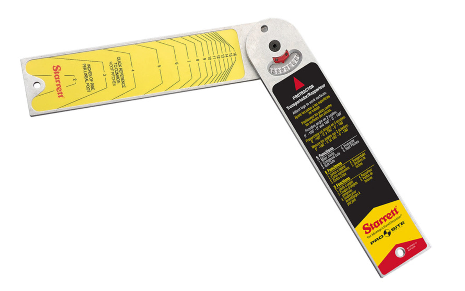 Starrett 12" Aluminum Combination Protractor