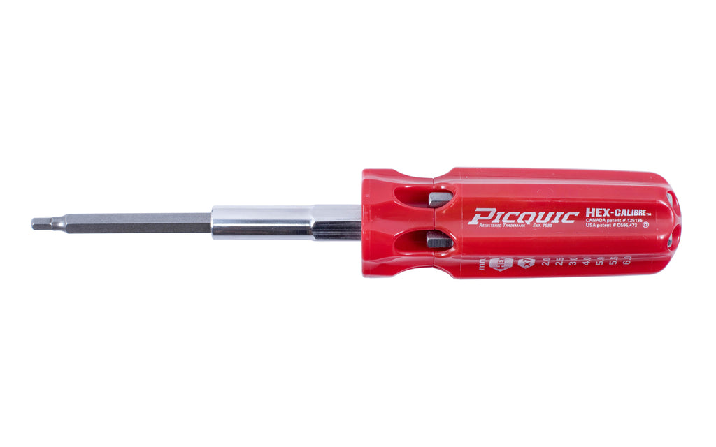 Picquic "Hex-calibre" Hex Key Multi-Bit Screwdriver - Metric