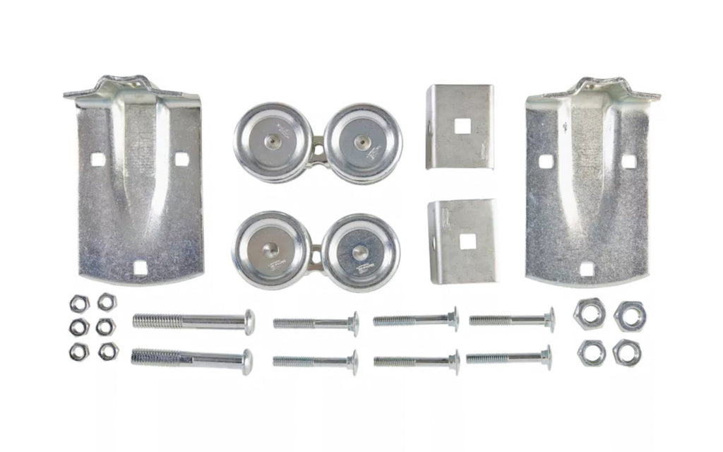 Zinc-Plated Box Rail Hanger Set - N112-102
