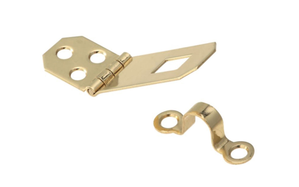 Solid Brass Mini Hasp