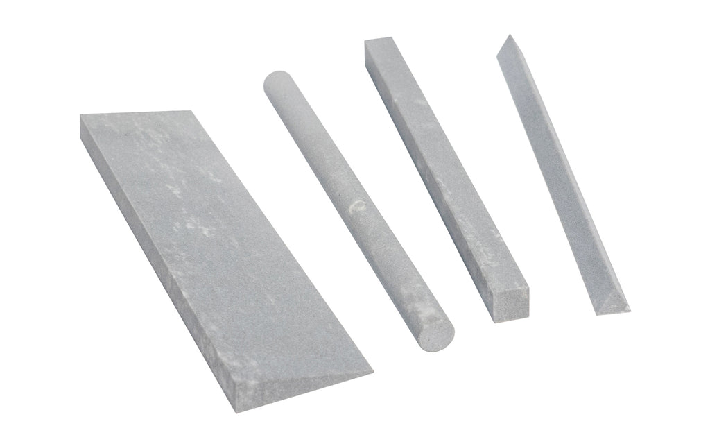 Hard Arkansas 4-Piece File Stone Set