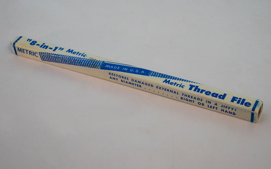 "8-in-1" Metric Thread File – Hardwick & Sons