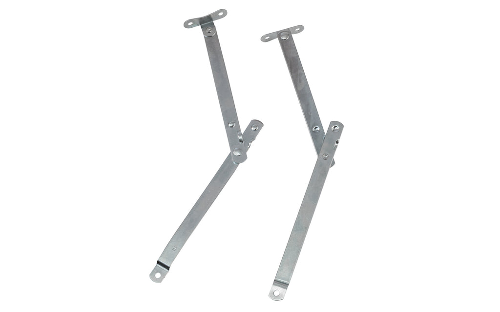 10" Steel Support Hinge - 1 Set ~ Anochrome Finish