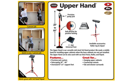 FastCap 3rd Hand "Upper Hand" Cabinet Support System – Hardwick & Sons