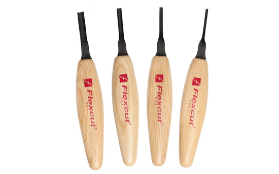 Flexcut Shallow U-Gouge Micro Tool Carving Set ~ MT400 – Hardwick & Sons