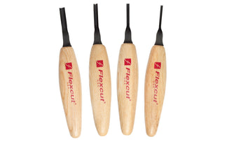 Flexcut Deep U-Gouge Micro Tool Carving Set ~ MT500 – Hardwick & Sons