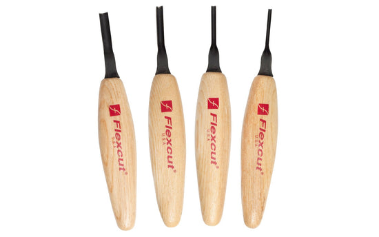 Flexcut Deep U-Gouge Micro Tool Carving Set ~ MT500 – Hardwick & Sons