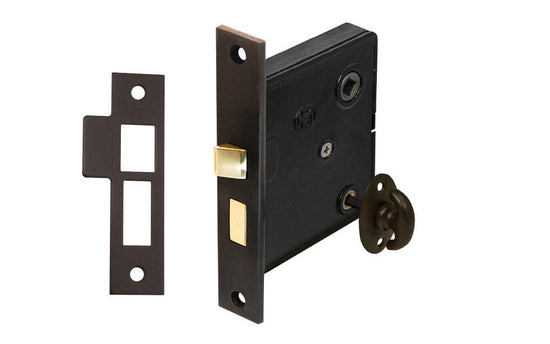 Classic Brass Interior Mortise Lock Set With Thumbturn – Hardwick & Sons