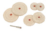 Mini Buffing Wheel Kit With Mandrel ~ 6 Cushion Sewn Buffs – Hardwick ...
