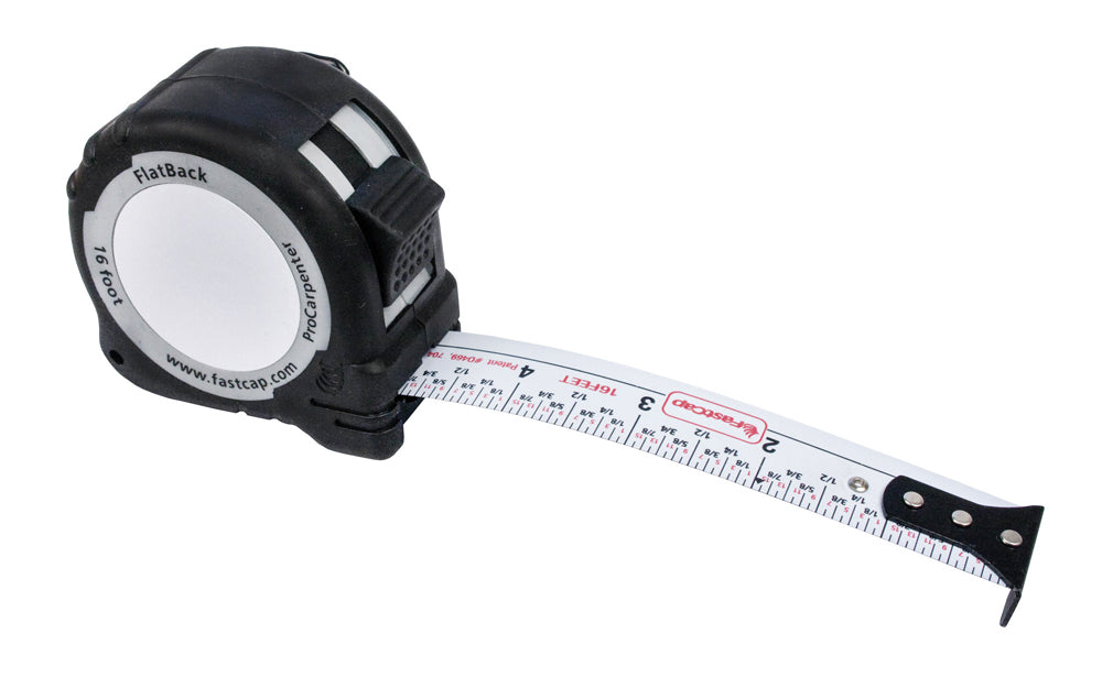 FastCap FlatBack Tape Measure ~ 16' - Standard Story Pole