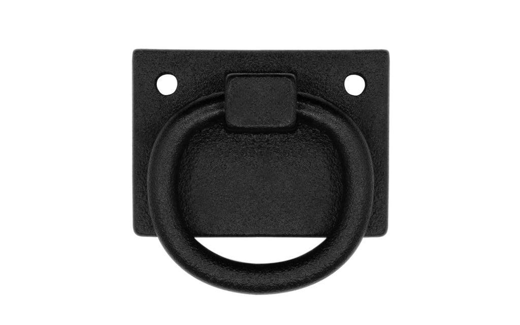 Cast Iron Pull Ring with Plate