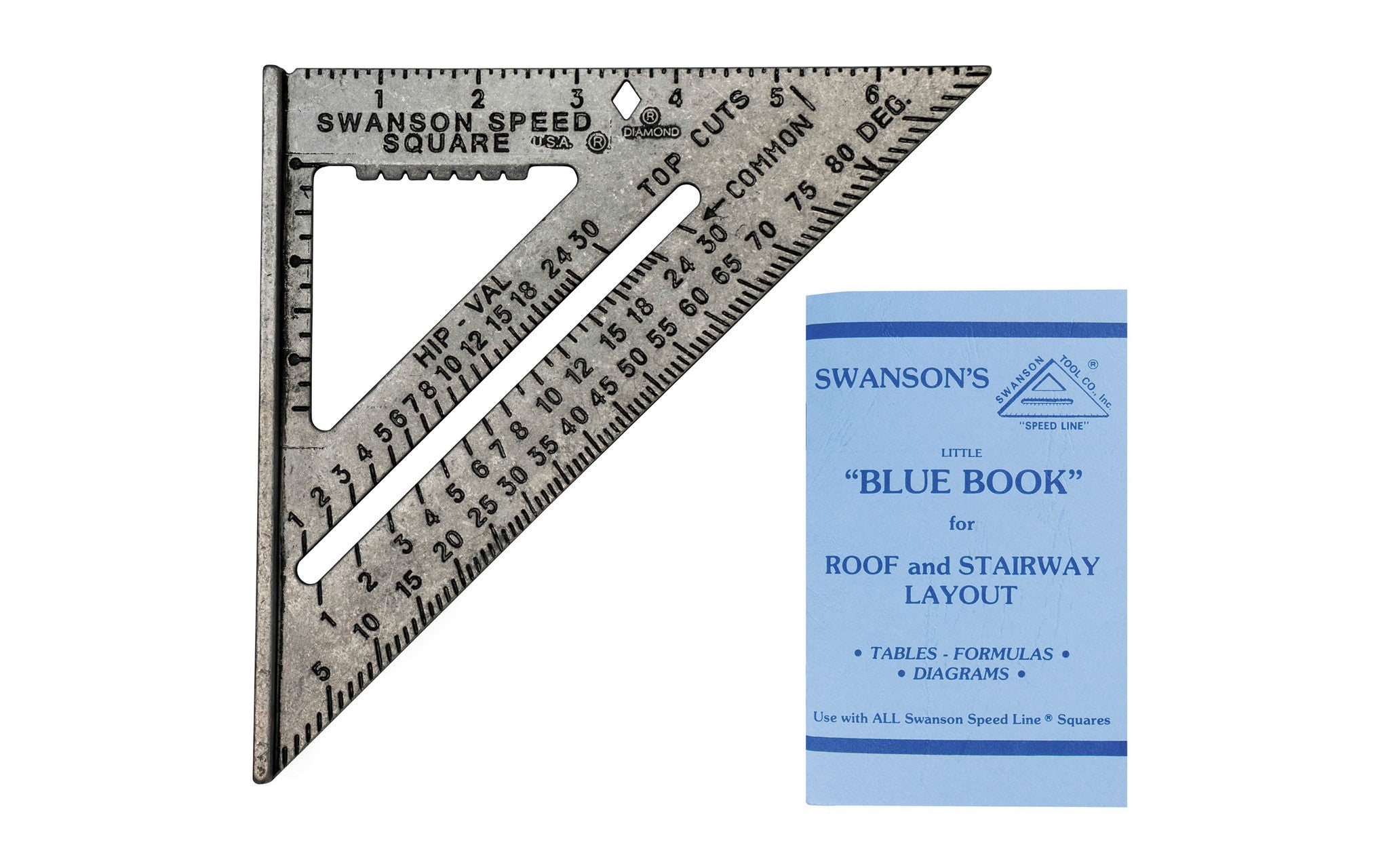 Swanson 7" Speed Square with Blue Book – Hardwick & Sons