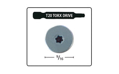 FastCap 3" Powerhead Cabinet Screws - T20 Torx Head ~ 150 Pack