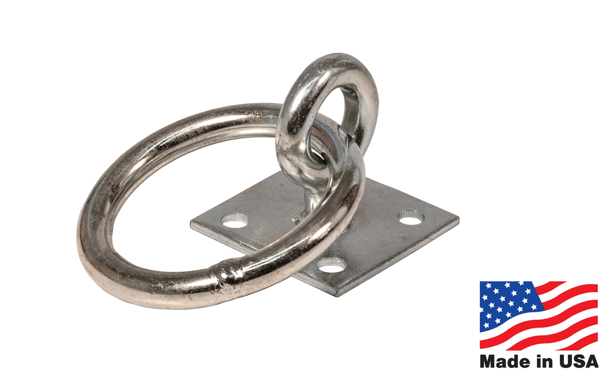 Zinc Plated Ring & Eye Pad – Hardwick & Sons